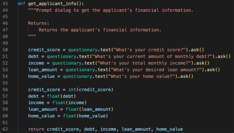 Github Alexandervalenzuelaloanqualifierapp Loan Qualification Tool That Provides A