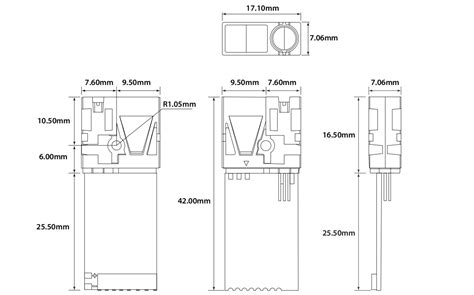 10m Arduino Laser Distance Sensor Short Range Diy Laser Distance Sensor Small Laser Distance