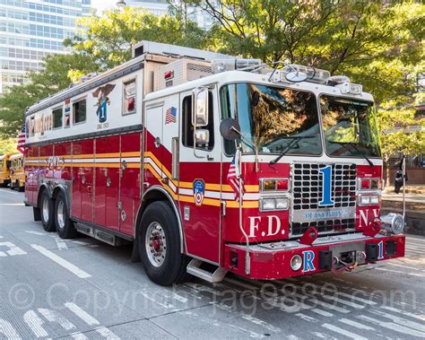 Fdny Rescue 1 Fire Truck Lower Manhattan New York City Flickr