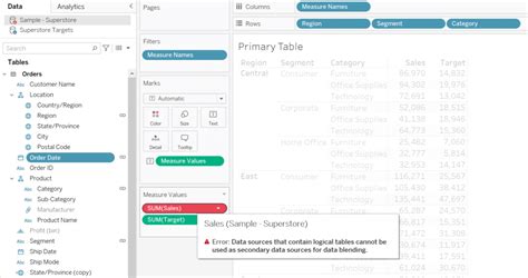 Bringing Tables Together Blending Data Sources