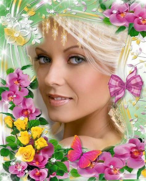 Marialedesma1958s Girly Girl Frames 2011 November Colorful Flowers