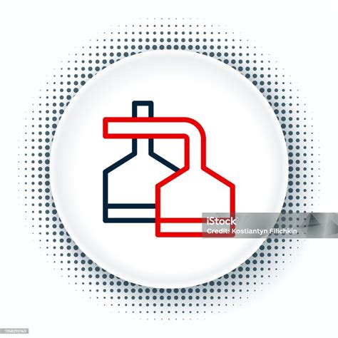 흰색 배경에 고립 된 양조장 아이콘의 전통적인 양조 용기라인 맥주 양조 과정 증류소 공장 양조장 다채로운 개요 개념 벡터 Ale