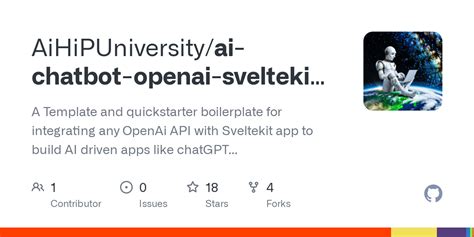 Github Aihipuniversityai Chatbot Openai Sveltekit Boilerplate 1 A