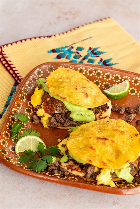 Breakfast Mulitas With Avocado Crema Nibbles And Feasts