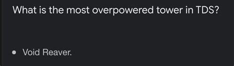 Yall How Do I Get A Void Reaver R Towerdefensesimulator