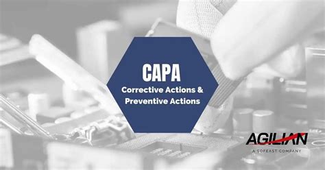 Corrective Actions And Preventive Actions Capa Guide Agilian Corrective Actions And Preventive Actions Capa Guide Agilian