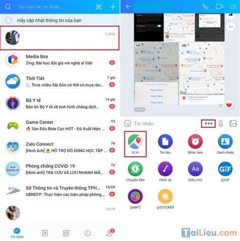 4 Cách gửi định vị qua Zalo qua Messenger nhanh chóng và đơn giản nhất
