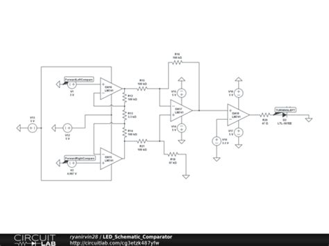 LED Schematic Comparator Left CircuitLab