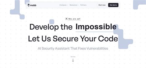 mobb ai powered code security assistant