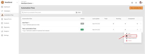 How To Pauselive Automation Flow Nestsend Help Center