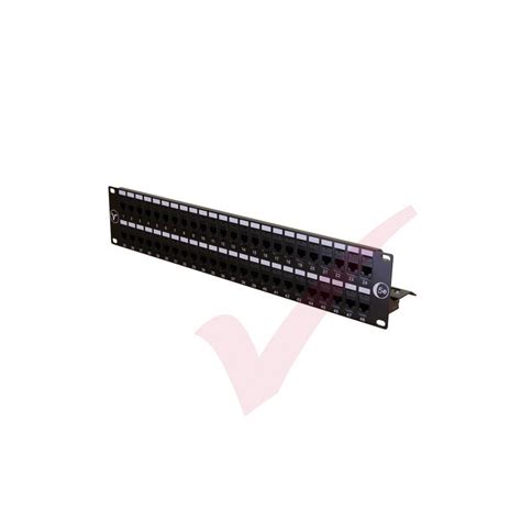 Port Cat E UTP Coupler Patch Panel