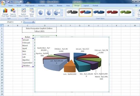 Cara Membuat Multi Grafik Di Excel Hongkoong