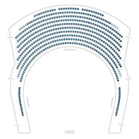 Grand Opera House Seating Chart