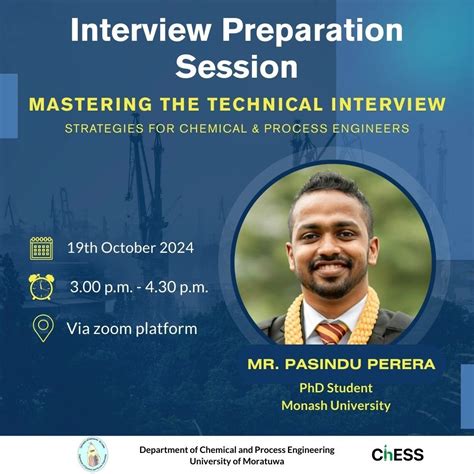 Interviewtips Careerdevelopment Professionaldevelopment Chess Cpe Chemical Engineering