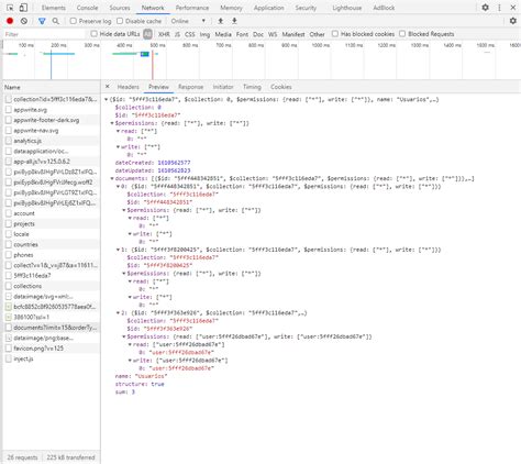 can t see documents · issue 822 · appwrite appwrite · github