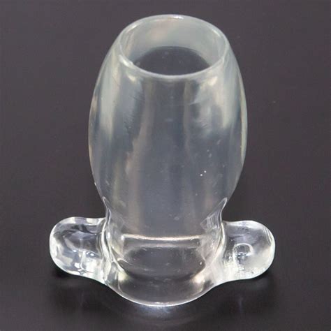 Silicone Anal Gauge Stretcher Tunnel Hollow Plug Spreader Sex Men Women Toy Ebay