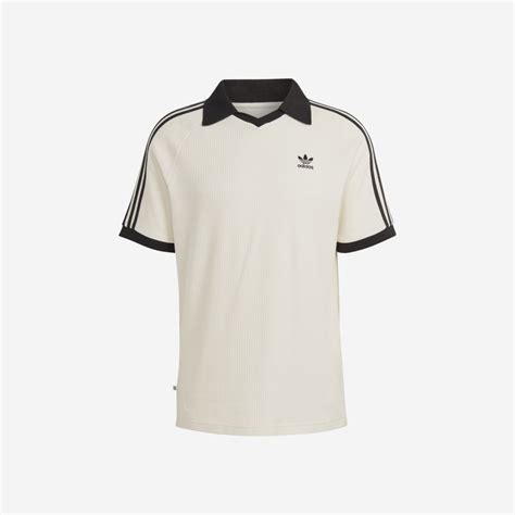 아디다스 아디컬러 클래식 와플 폴로 셔츠 원더 화이트 Kr 사이즈 Adidas Kream