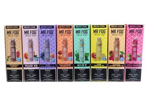 14 Mr Fog Max Air Disposable Vape Flavors Ranked From Best To Worst