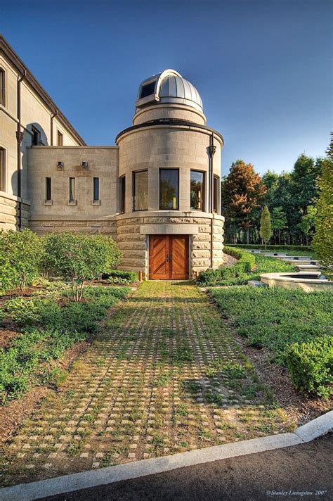 Astronomical Observatory With Dome House Design Personal Observatory
