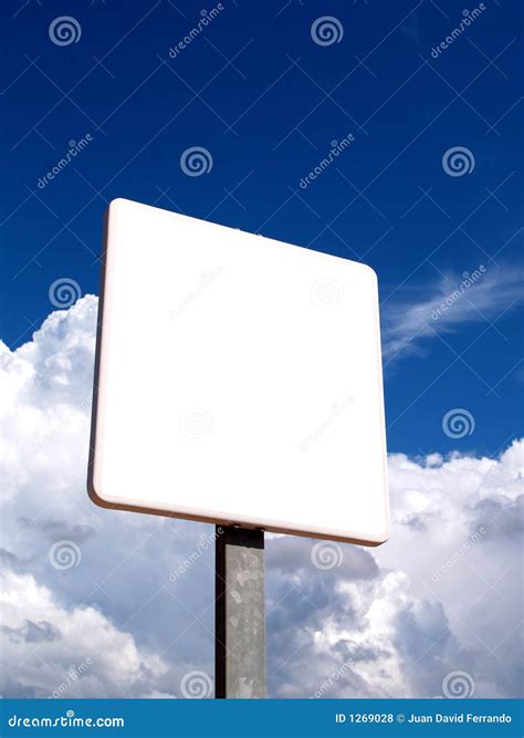 Blank Signal 2 Stock Photo Image Of Blue Post Blank 1269028