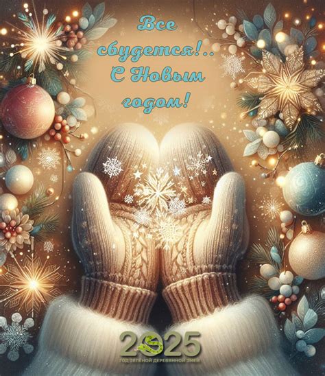 Поздравления с Новым 2025 годом новогодние в стихах в прозе картинки