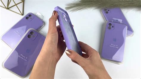 Силіконовий чохол на iPhone 11 з квадратними бортами під стиль 12/13 ...