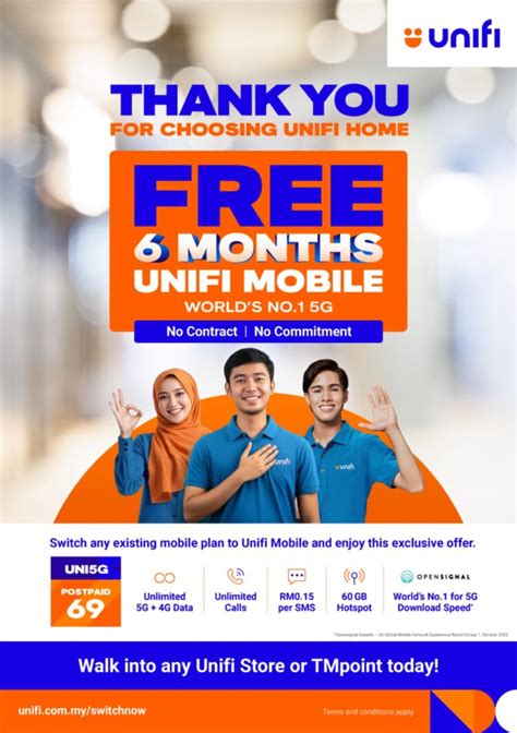 Enjoy Six Free Months Of The Best 5g Network With Unifi Mobile Lowyat Net