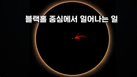 블랙홀의 중심에 실제로 존재하는 것 특이점 특이점이 실제로 뭐지 Youtube