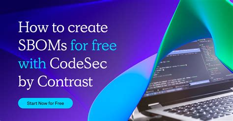 How To Create Sboms For Free With Codesec By Contrast Security Boulevard
