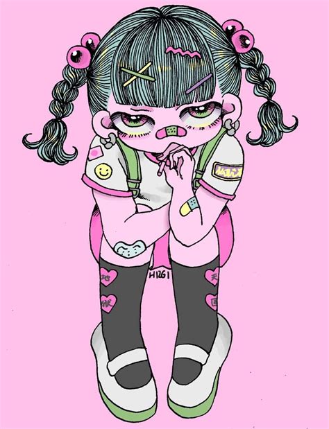 Hizgi Photo Japanese Artists Pastel Goth Art Artist