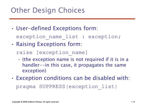 exception handling and event handling ppt download