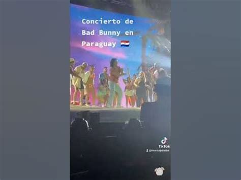 Bad Bunny En Paraguay 🇵🇾 Youtube