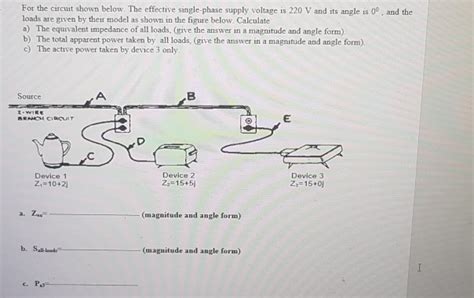 Solved For The Circut Shown Below The Effective Chegg Com