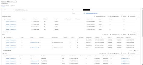 Web Analytics Entities ClickDimensions Support