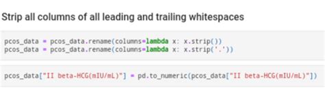 Github Vhickyem Polycystic Ovary Syndrome Pcos Diagnosis This Repository Contains Data Of