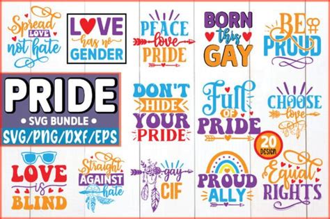 Pride Svg Bundle Gay Pride Svg Bundle Graphic By Design Zone