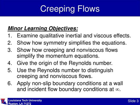 PPT Creeping Flows PowerPoint Presentation Free Download ID 4702026