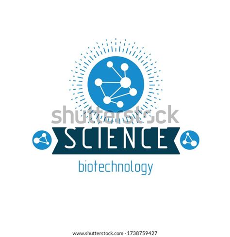 Vector Model Molecule Created Using Wireframe Stock Vector Royalty Free 1738759427 Shutterstock