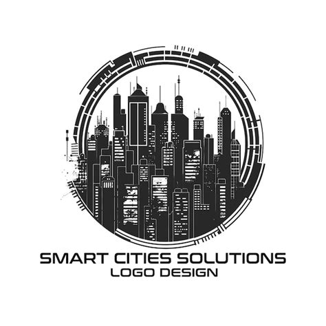 Premium Vector Smart Cities Solutions Vector Logo Design