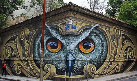 მხატვარი წარმოუდგენელ 3d ფრესკებს ქმნის და ქალაქს სრულიად გარდასახავს