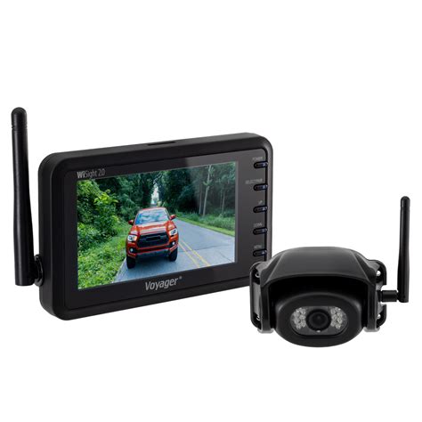 Voyager Rv Wireless Backup Camera With 4 Monitor For Prewired System Recpro