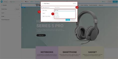 Pengaturan Header MakeWebaEasy Blog
