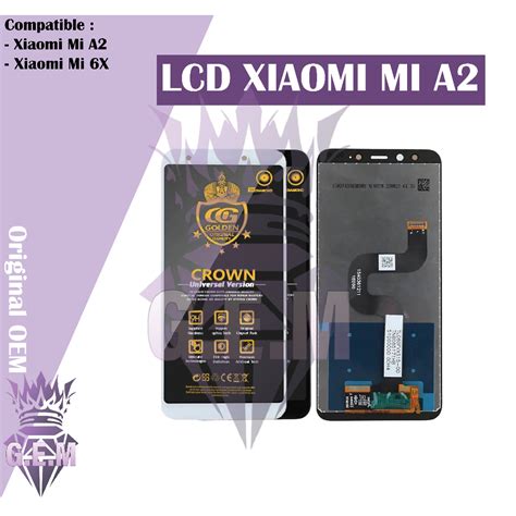Jual Lcd Touchscreen Xiaomi Mi X Xiaomi Mi A Fullset Complete Original Shopee Indonesia