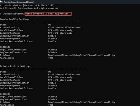 How To Check The Firewall Status Using Cmd In Windows 11 Technoresult