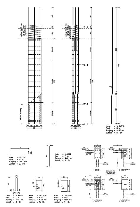 Komponen Kolom Pracetak Dpm System Pt Danapati Mulia