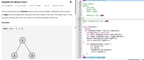 Day76 Binarytree Dsa C Diameteroftree Recursion Problemsolving Ravi Tiwari