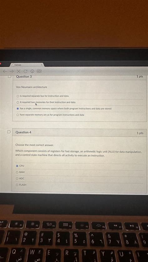 Solved Question 3von Neumann Architectureis Required
