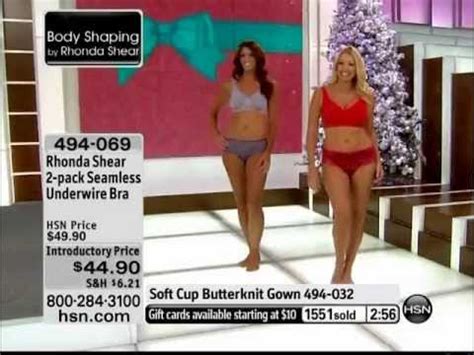 Hsn Model Regina Red Seamless Bra Youtube