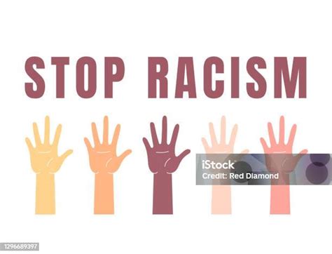 흑인의 삶은 포스터를 중요 인종차별 포스터 또는 배너를 중지 인종 차별과 차별에 대한 동기 부여 포스터라틴 아메리카 피부 손바닥