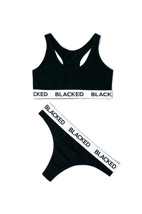 Blacked Sports Bra